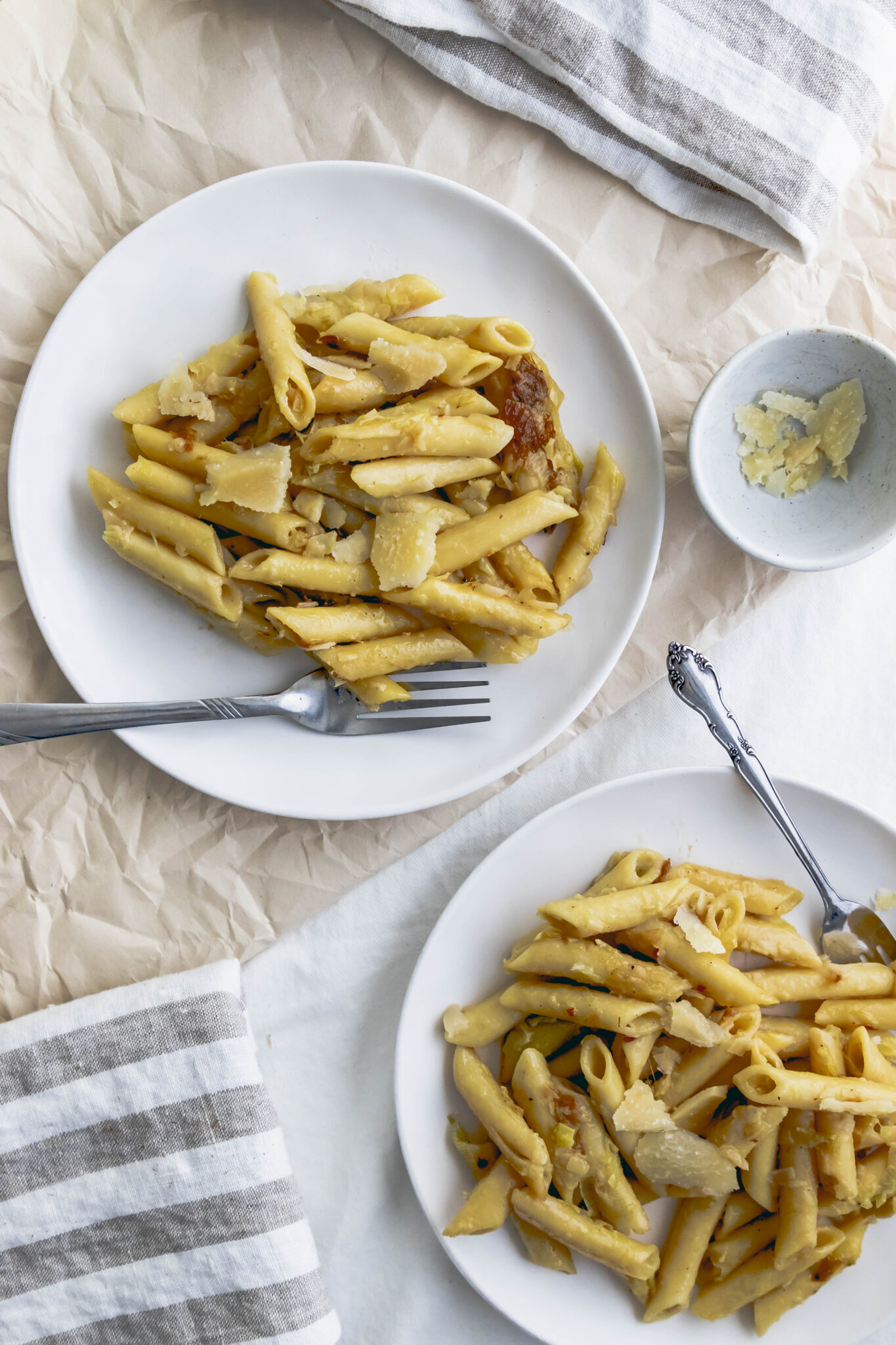 Creamy Leek Pasta – Easy One Pot Recipe - may eighty five