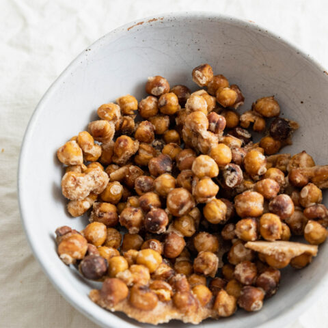 Easy Candied Chickpeas (Sweet and Salty)