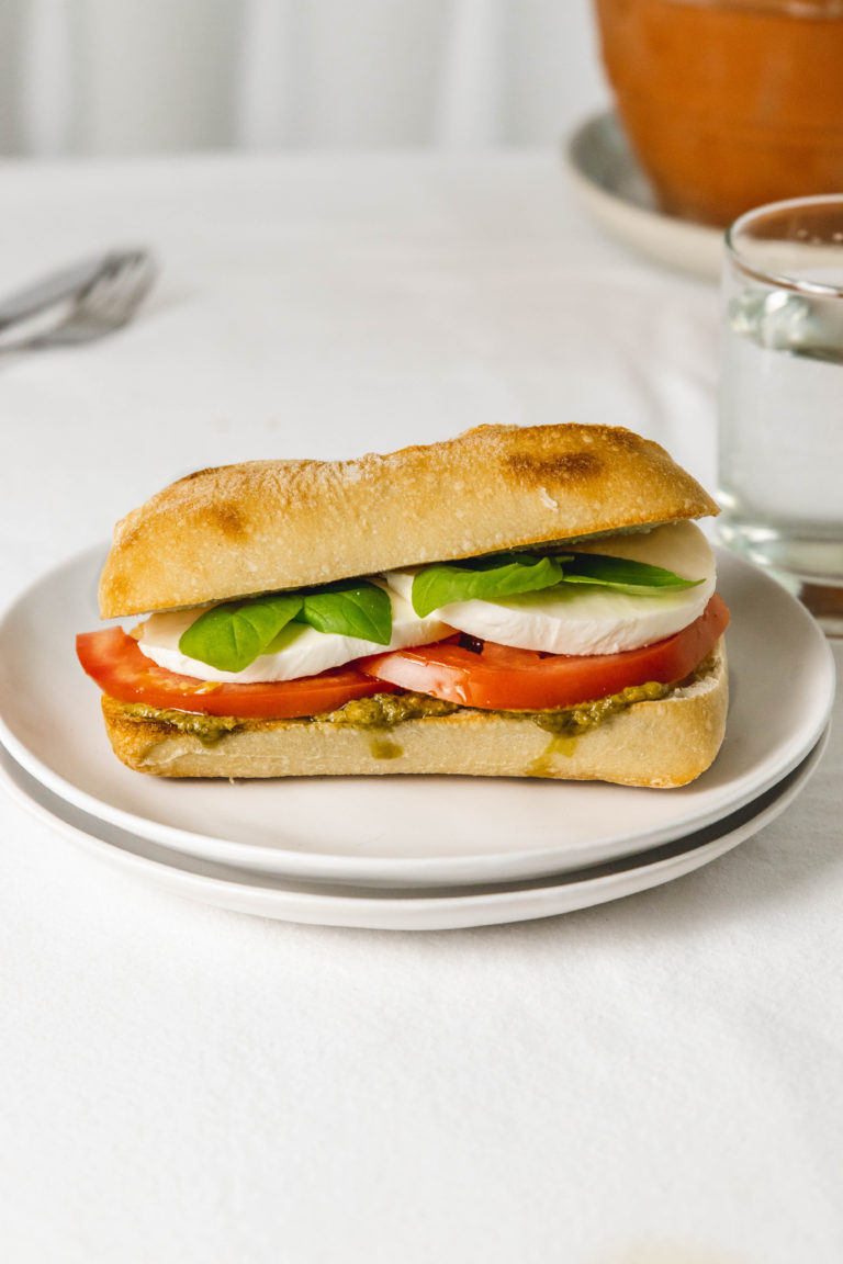 Quick and Simple: Caprese Sandwiches - MAY EIGHTY FIVE