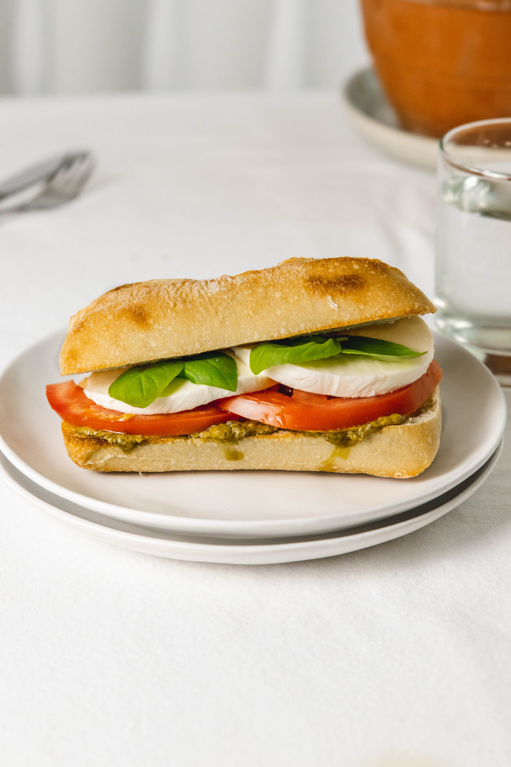 Quick and Simple: Caprese Sandwiches - MAY EIGHTY FIVE