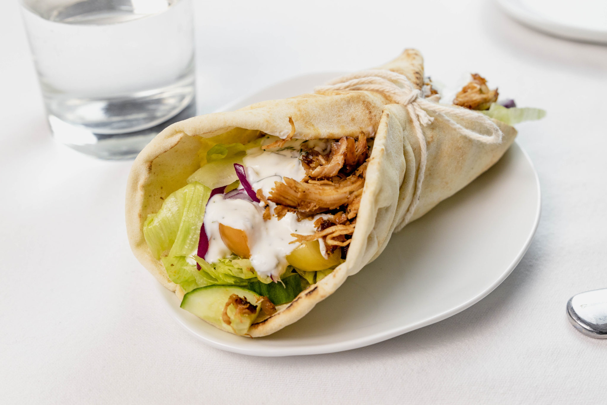 Easy Chicken Pita Wraps (using Rotisserie Chicken) - MAY EIGHTY FIVE