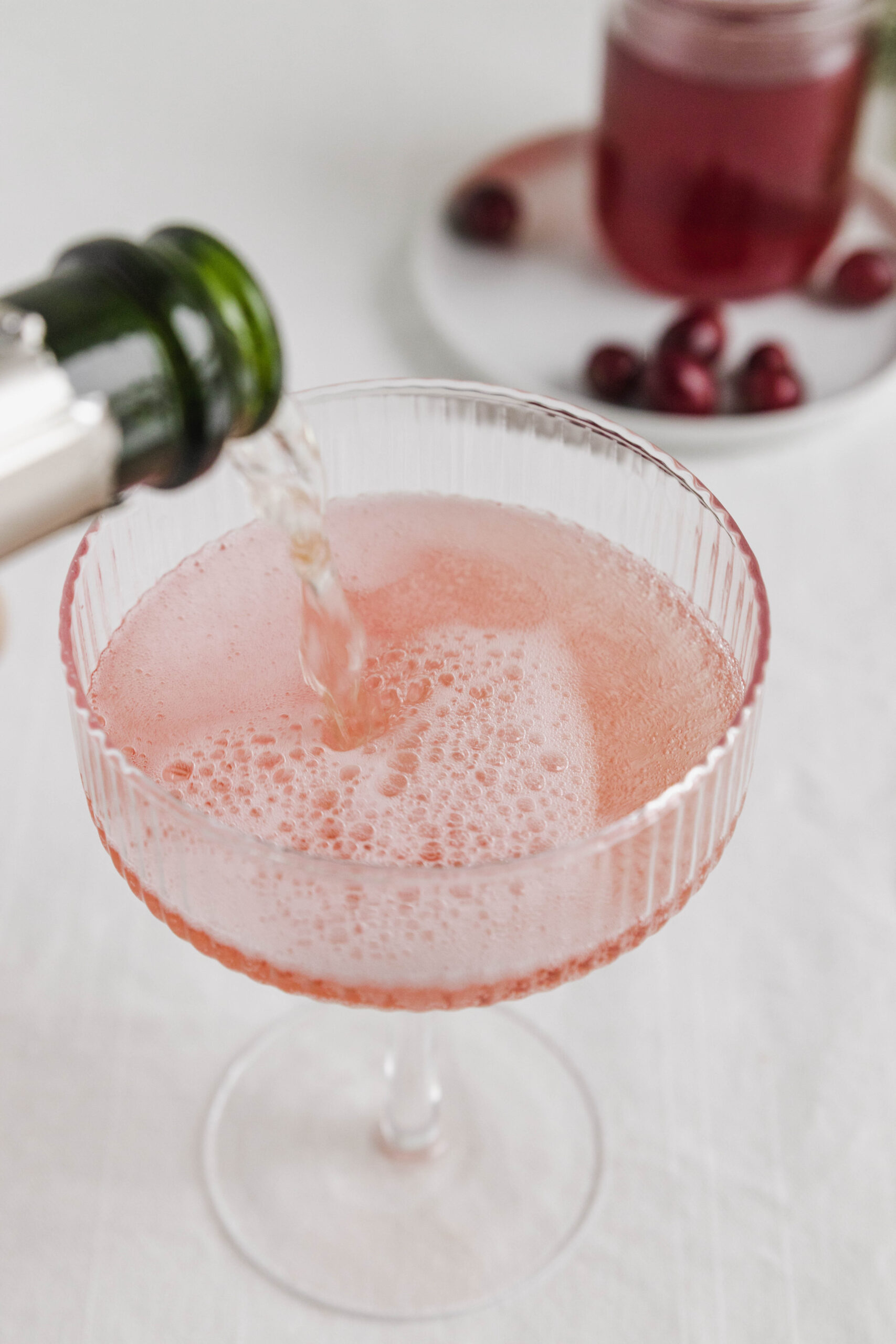 3 Ingredient Sparkling Cranberry Prosecco Cocktail - MAY EIGHTY FIVE