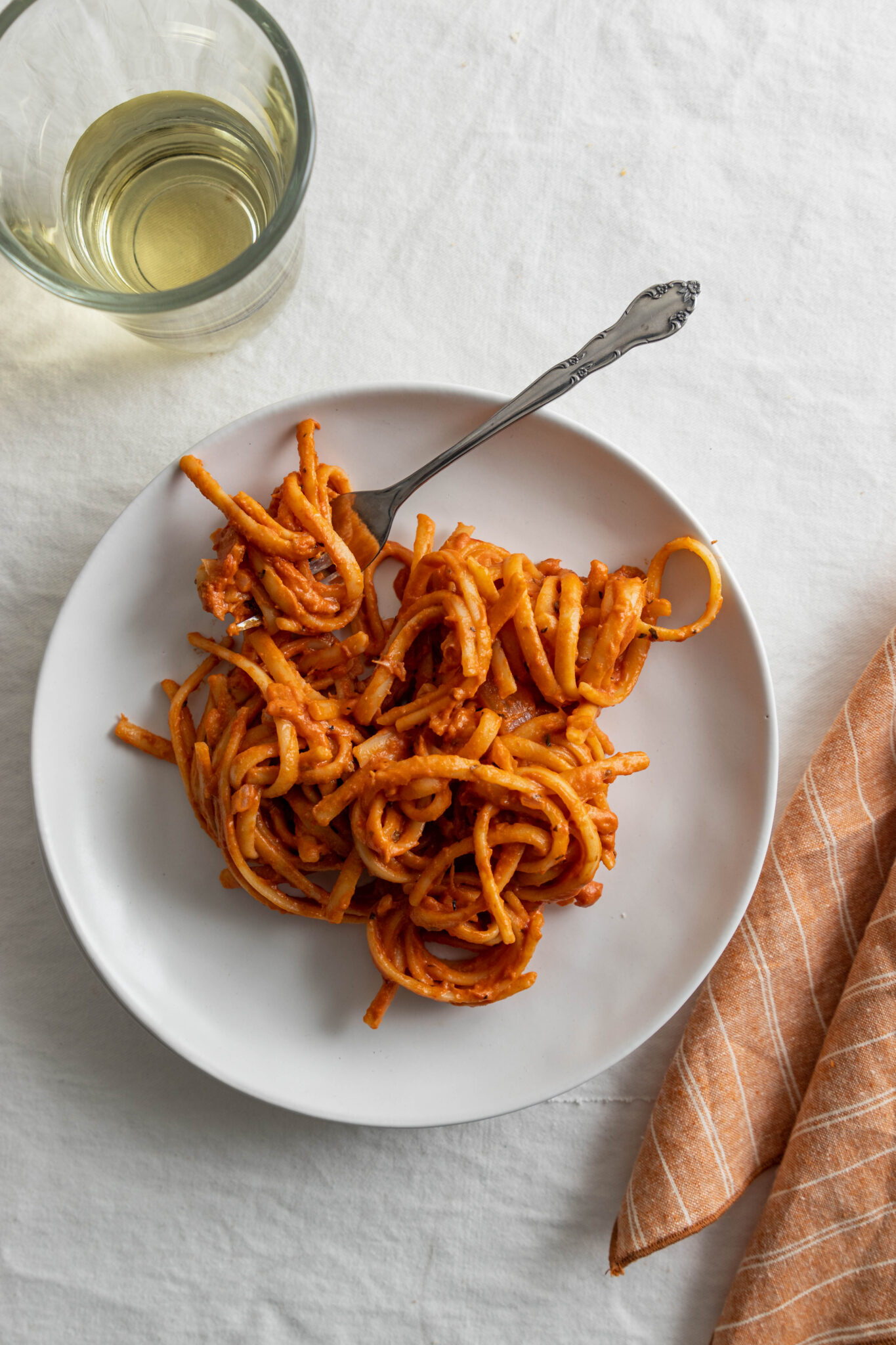 Easy Pink Sauce Pasta Recipe - MAY EIGHTY FIVE