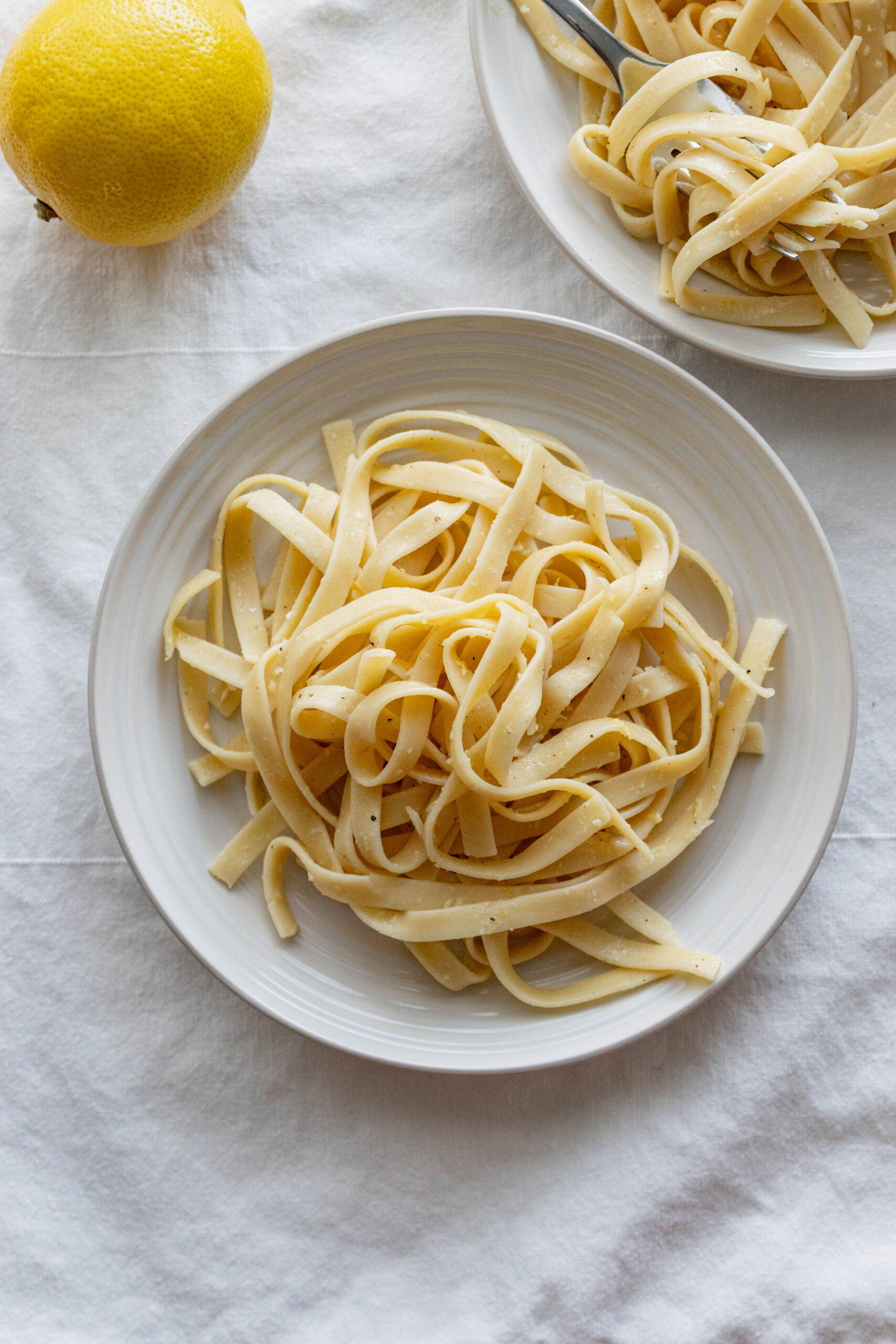 Easy Lemon and Garlic Pasta: Without Cream - MAY EIGHTY FIVE