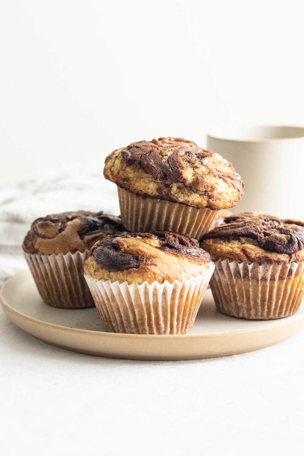 Easy Nutella Muffins: Moist Muffins with Nutella Swirl - MAY EIGHTY FIVE