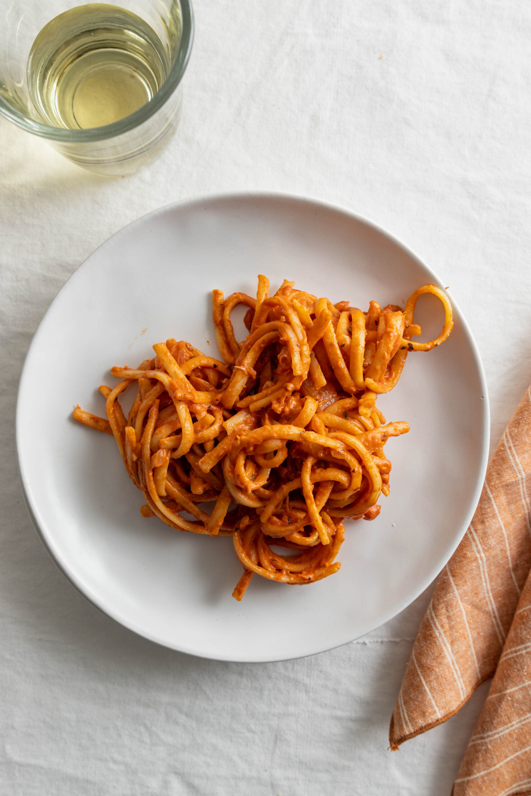 Easy Pink Sauce Pasta Recipe - MAY EIGHTY FIVE