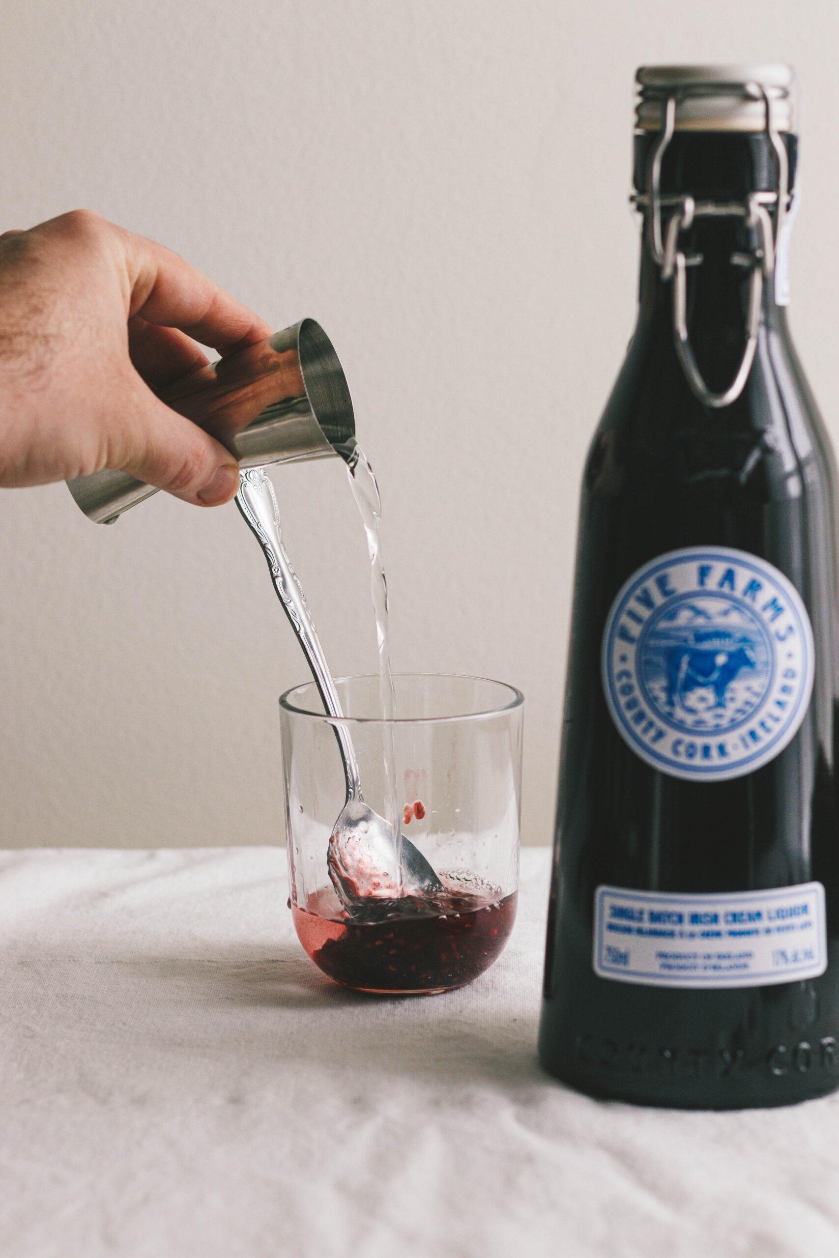 Best Raspberry and Irish Cream Cocktail Recipe - MAY EIGHTY FIVE