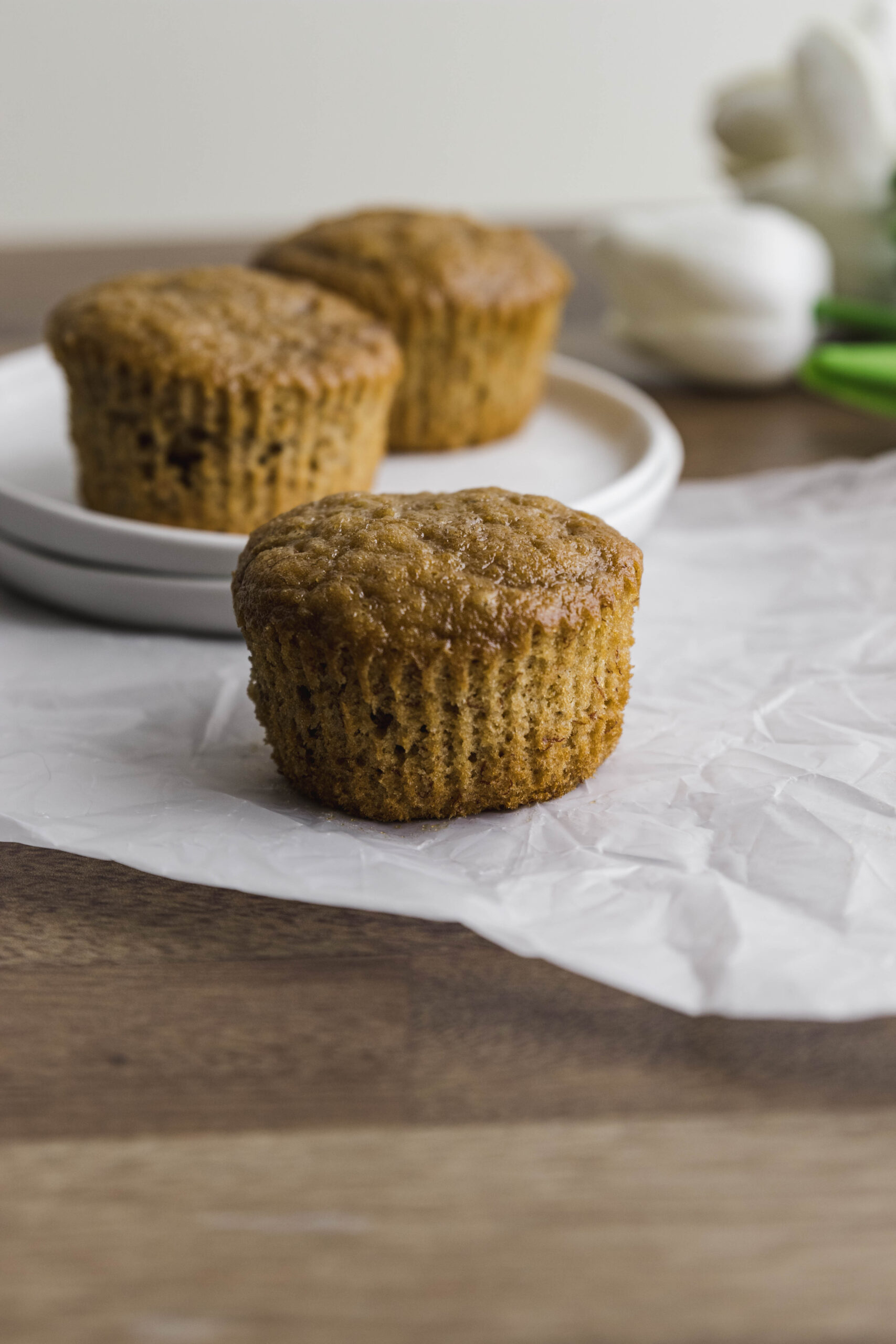 Easy Small Batch Banana Muffins (One Bowl Recipe) - MAY EIGHTY FIVE