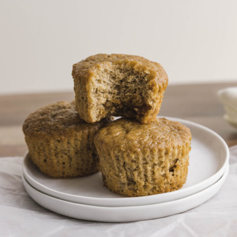 Easy Small Batch Banana Muffins (One Bowl Recipe) - MAY EIGHTY FIVE