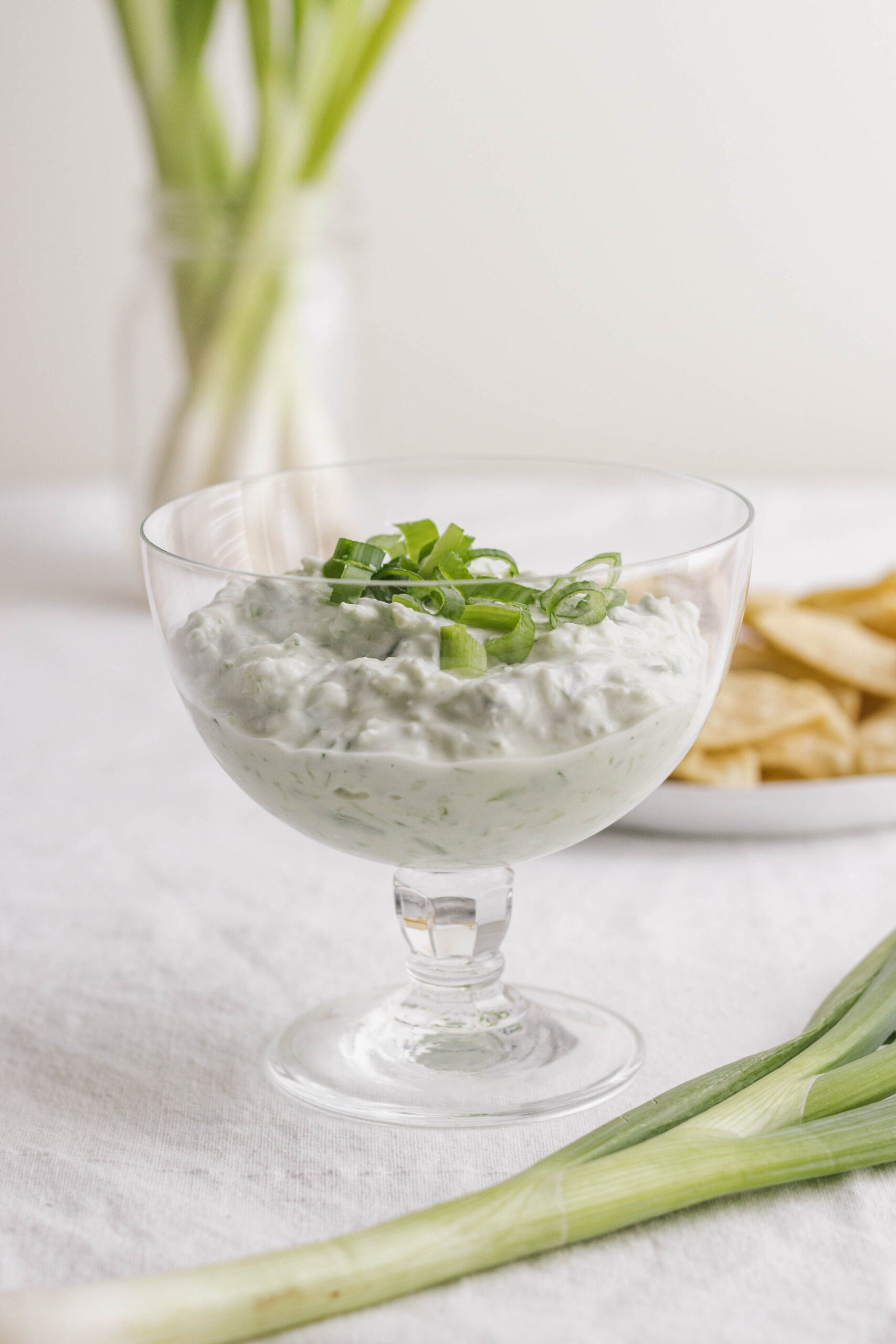Easy Creamy Green Onion Dip – Healthy Recipe with Yogurt - MAY EIGHTY FIVE