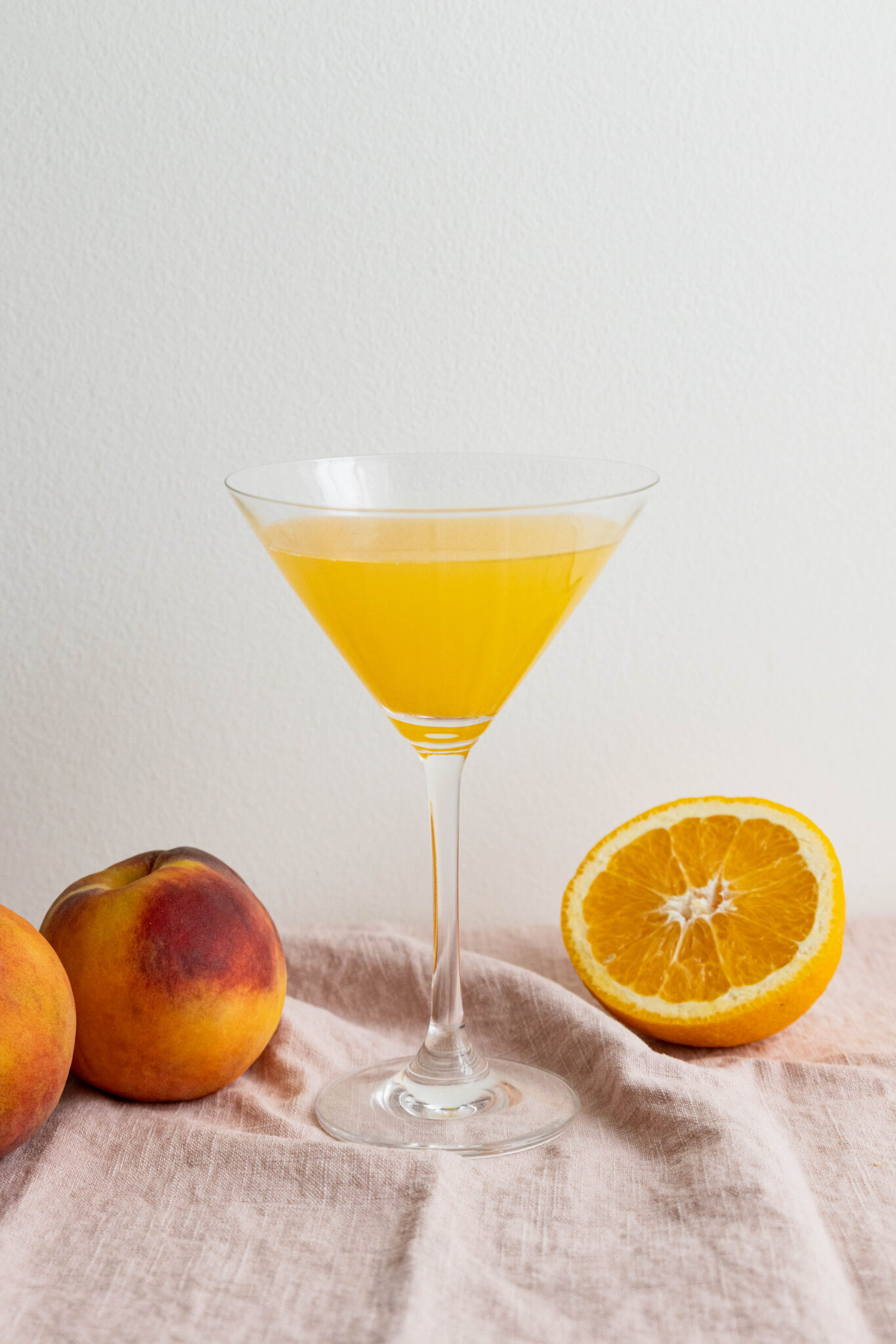 The Perfect Vodka Peach Martini Cocktail Recipe - MAY EIGHTY FIVE