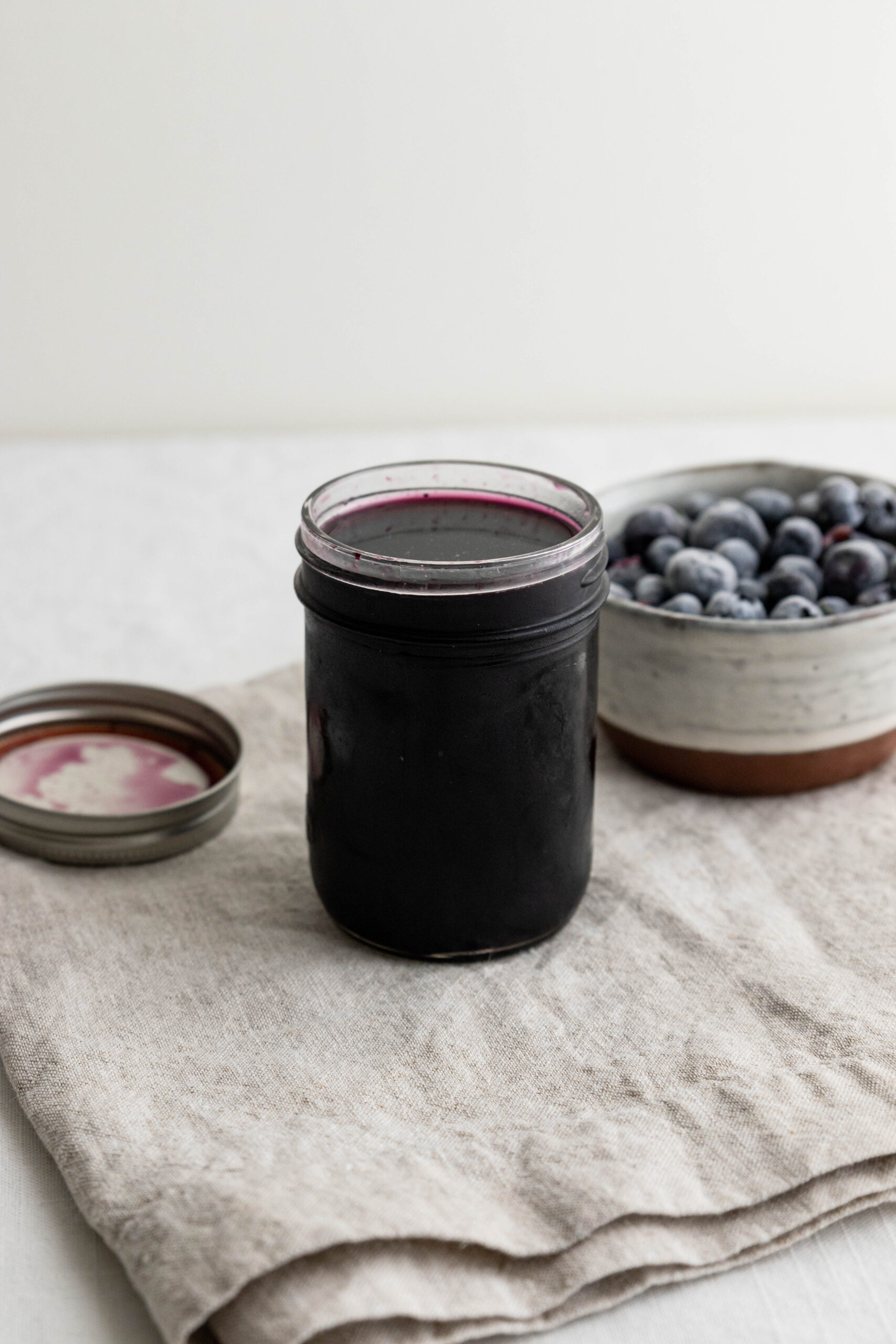 Easy Homemade Blueberry Simple Syrup Recipe for Cocktails - MAY EIGHTY FIVE