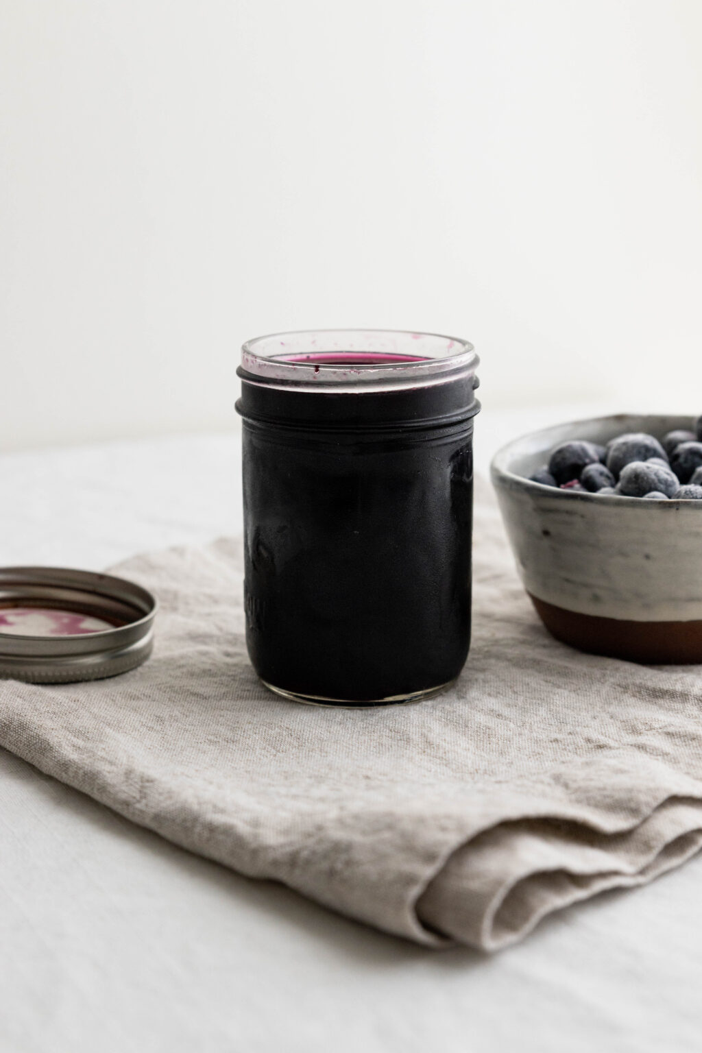 Easy Homemade Blueberry Simple Syrup Recipe for Cocktails - MAY EIGHTY FIVE