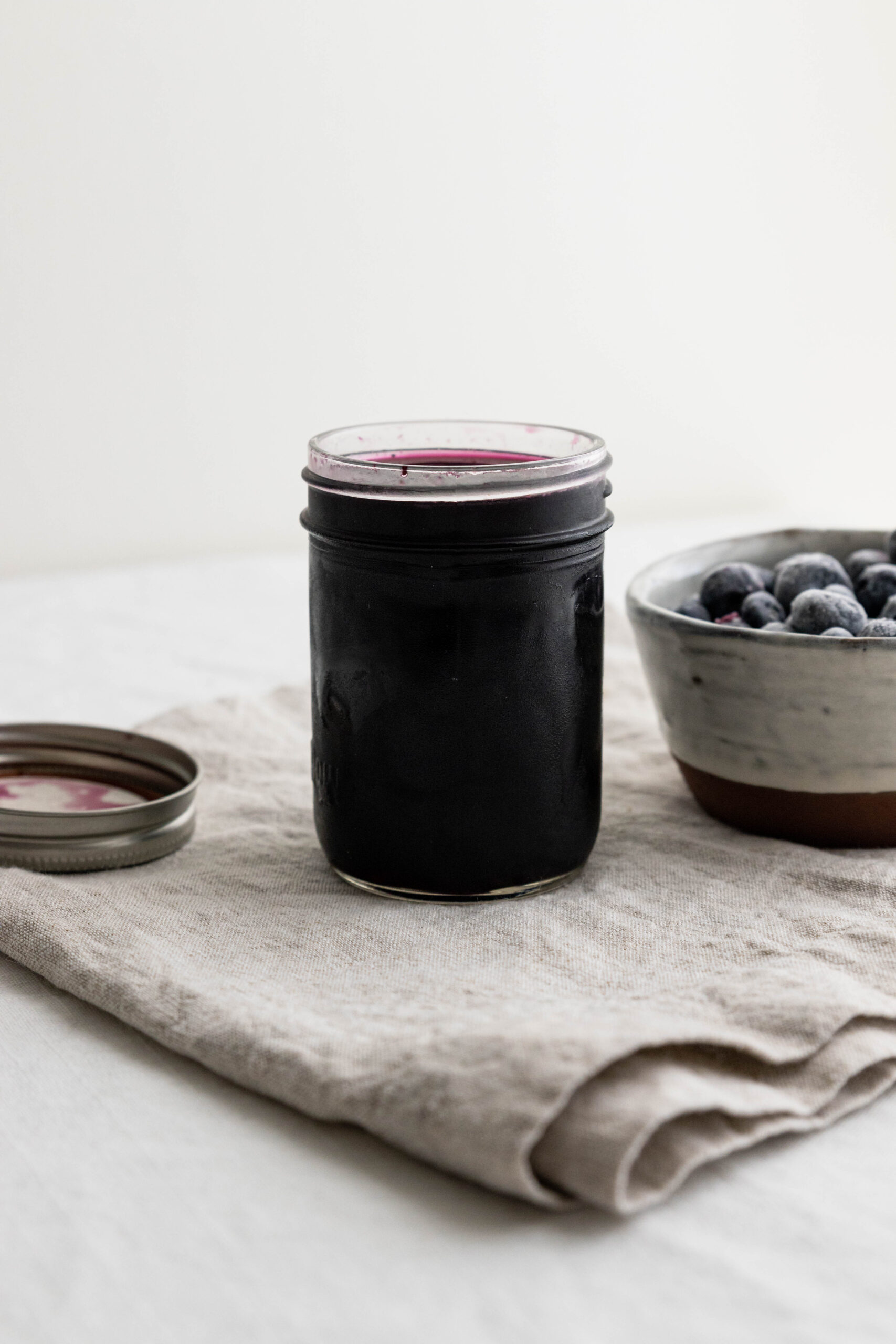 Easy Homemade Blueberry Simple Syrup Recipe for Cocktails - MAY EIGHTY FIVE