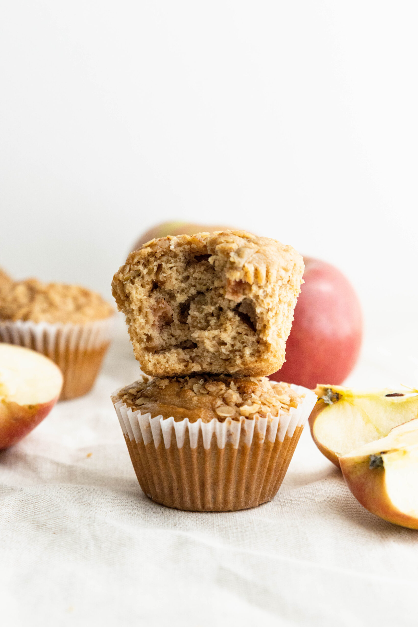 Easy and Healthy Apple Muffins Recipe with Cinnamon - MAY EIGHTY FIVE