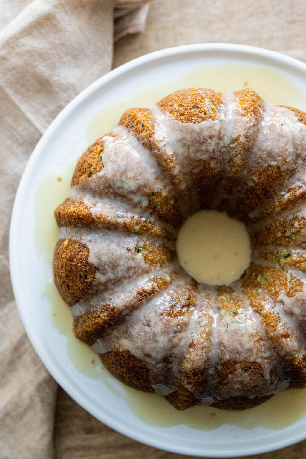 Easiest Lemon Zucchini Cake With Sweet Lemon Glaze - MAY EIGHTY FIVE
