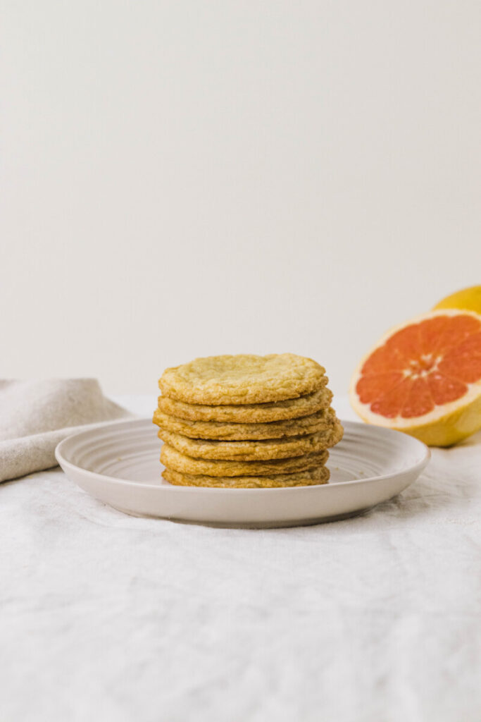 Grapefruit Sugar Cookies Recipe - MAY EIGHTY FIVE