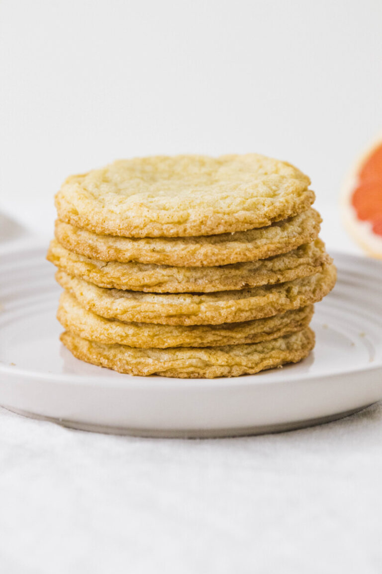Grapefruit Sugar Cookies Recipe - MAY EIGHTY FIVE