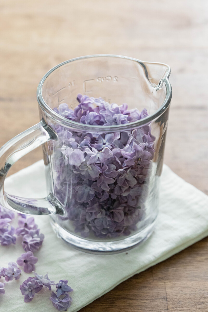 Lilac and Lemon Simple Syrup - MAY EIGHTY FIVE