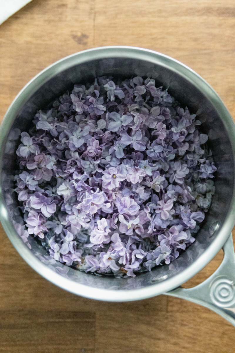 Lilac and Lemon Simple Syrup - MAY EIGHTY FIVE