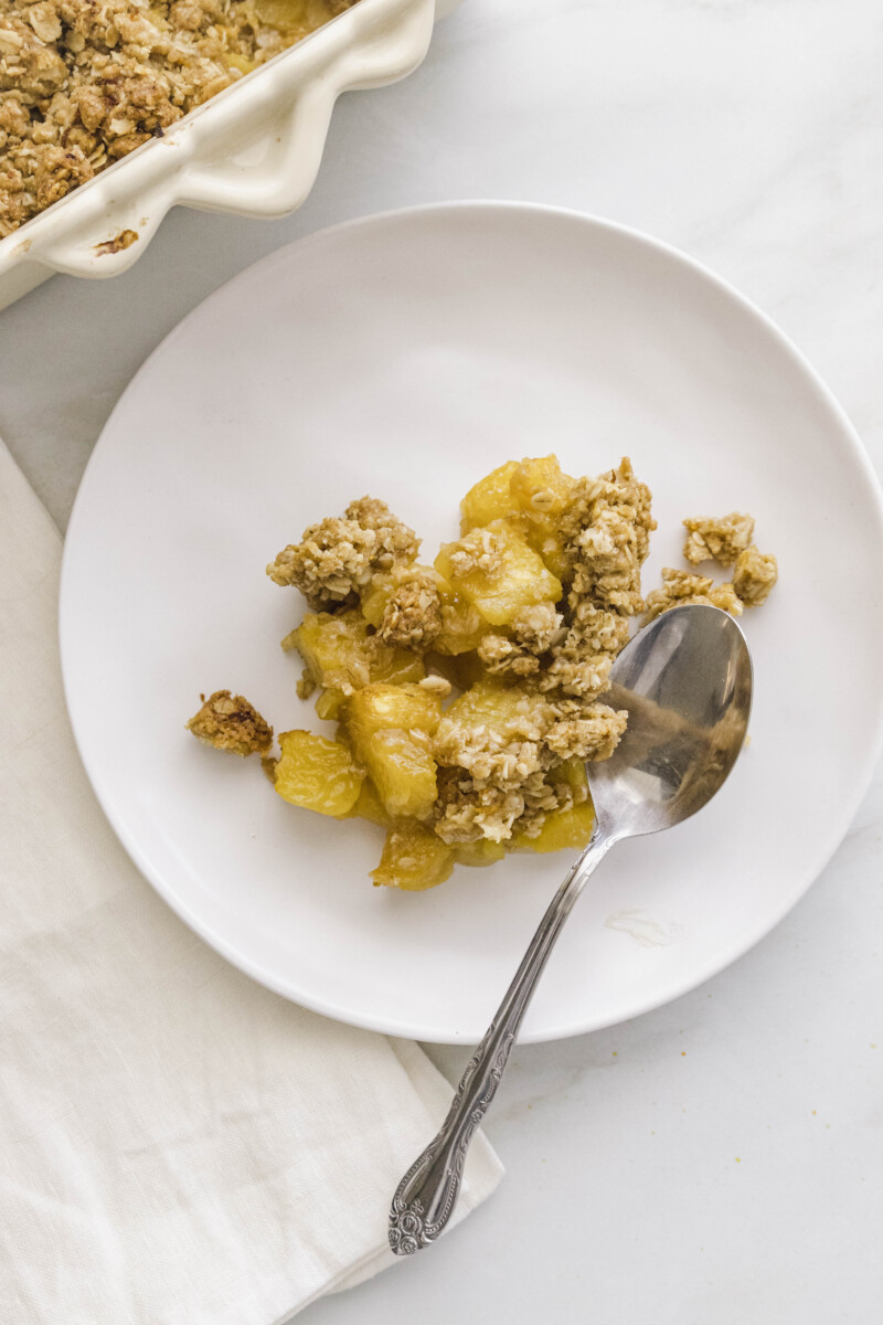Best Pineapple Crumble - MAY EIGHTY FIVE