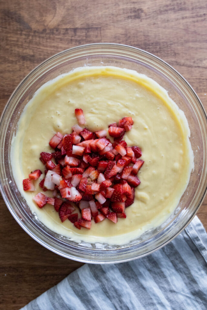 The Best Strawberry Pound Cake - MAY EIGHTY FIVE